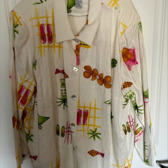 Jessica Howard | Jackets & Coats | Cream Button Front Jacket | Poshmark
